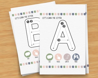 Lowercase Alphabet Tracing, Worksheets, Classroom, Homeschool, Learning ...