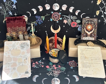 Mabon Ritual Box | Autumn Equinox Altar Kit | Mabon Sabbat Bundle With ...