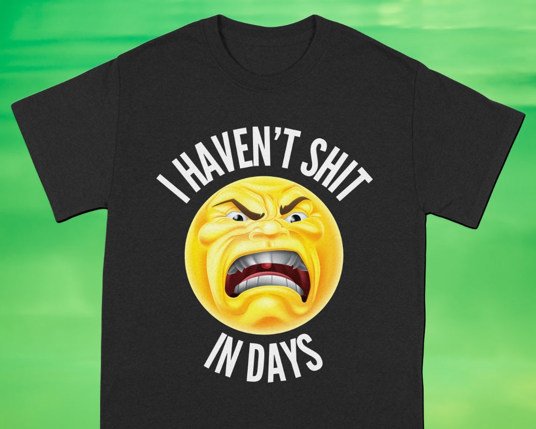 Funny Meme T-shirt, Tiktok Meme Shirt, Angry Emoji Face Tee, Humor for ...