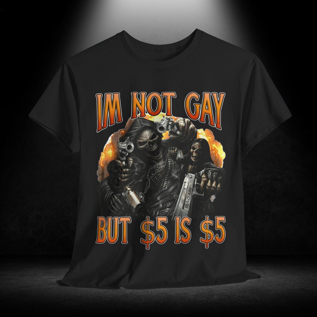 Funny Ironic Meme T-shirt Gothic Skull Design Dark Humor Edgy Aesthetic ...