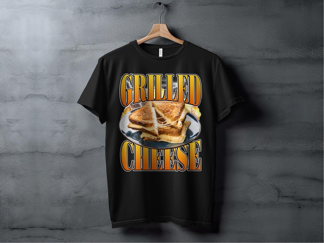 Funny Grilled Cheese Meme T-shirt for Food Lovers Humor Tee Unique ...