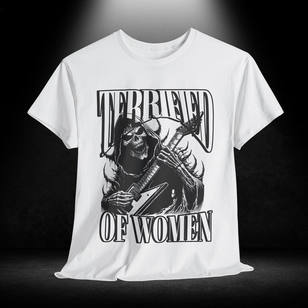 Funny Ironic Meme Tshirt Skeleton Playing Electric Guitar Gothic Style ...