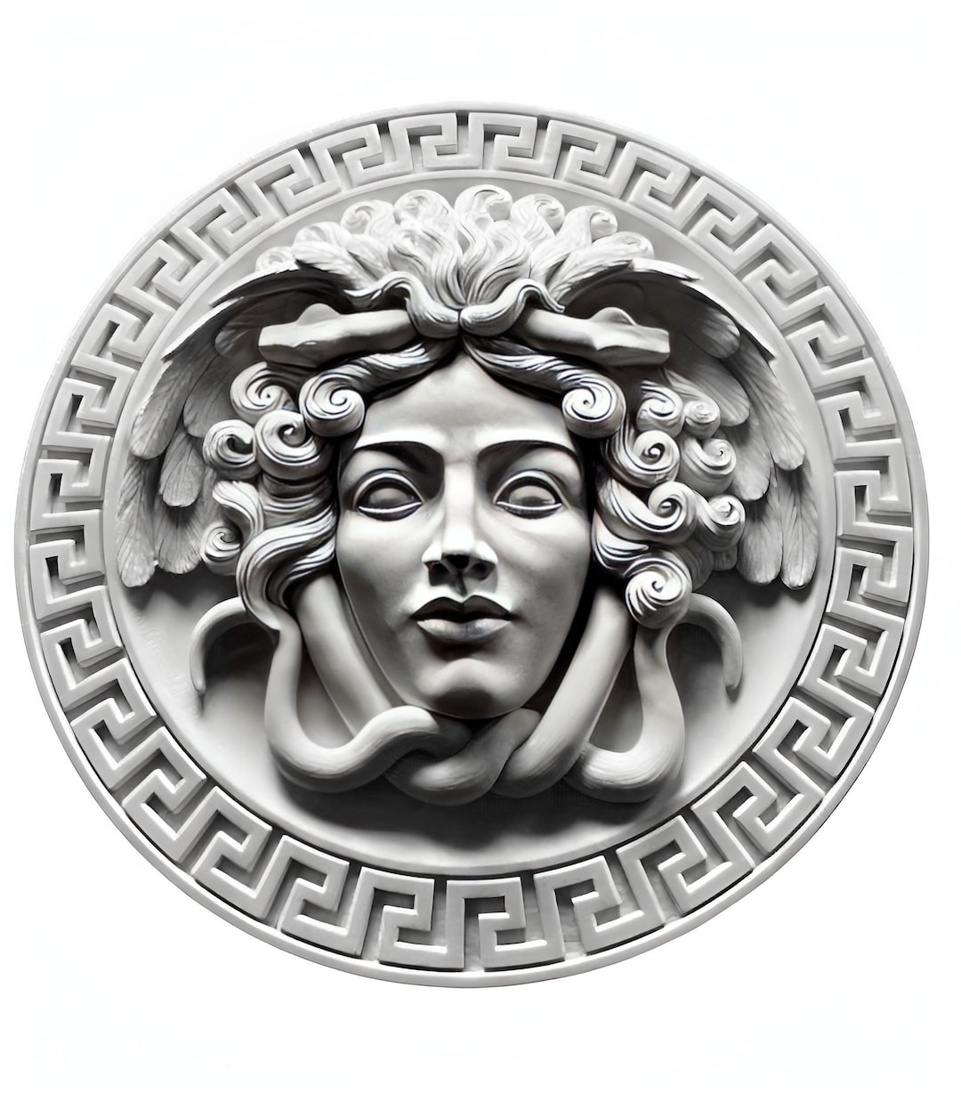 Medusa Versace 3D Wall Sculpture Relief Art Wall Figure Mythos History ...
