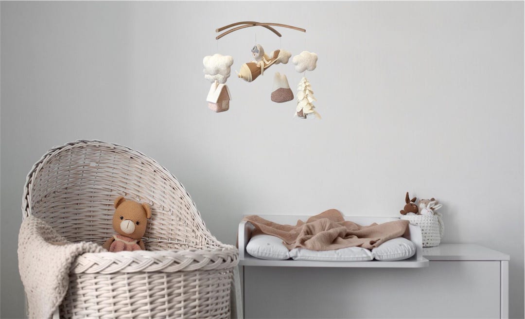 MOBILE Airplane - Aviator Boy, Nursery, Baby, Decor, Gift - Etsy