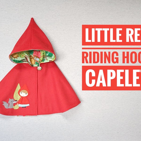 Red Riding Hood Cape - Etsy