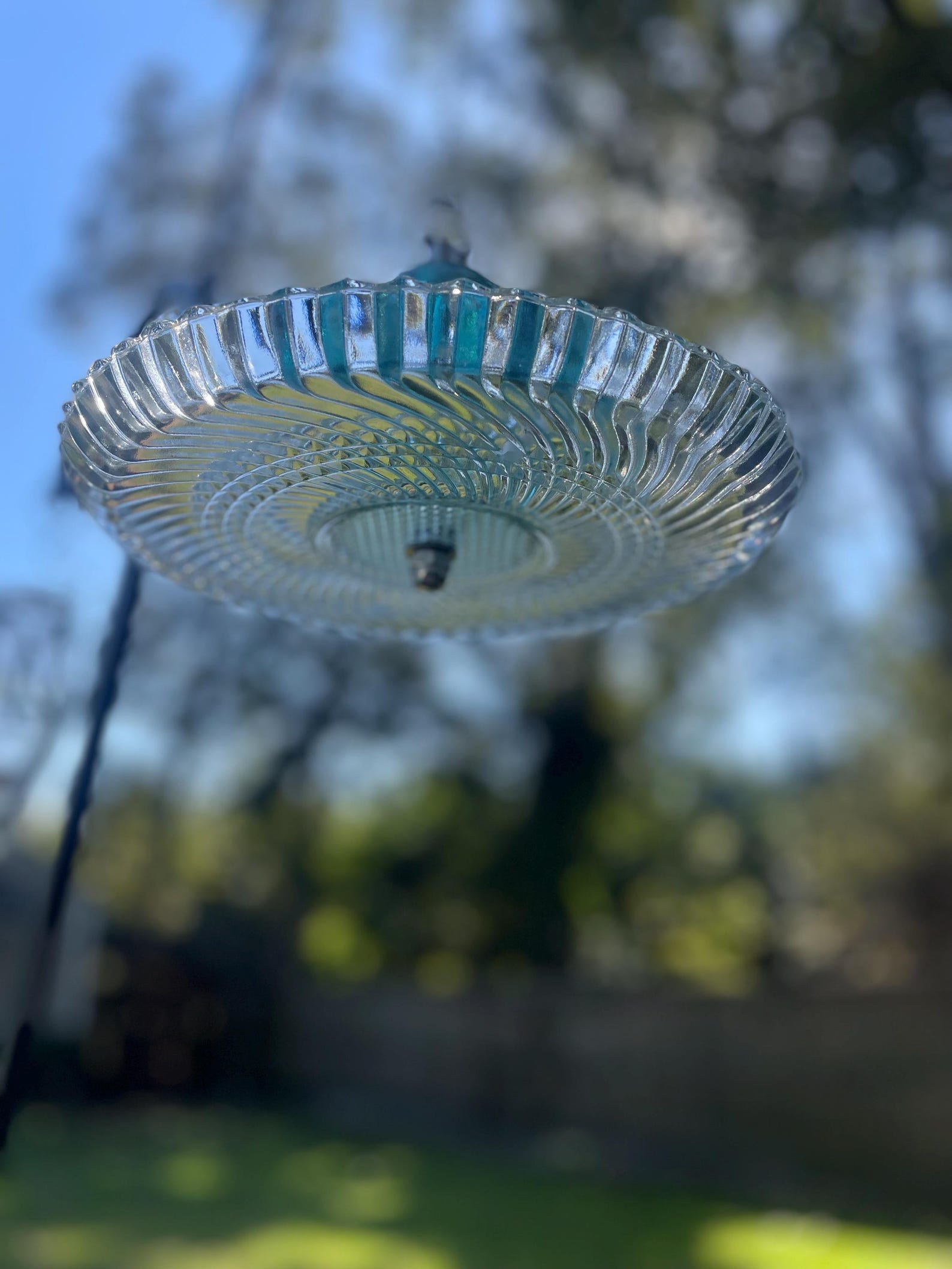 Glass Insulator Bird Feeder - Etsy