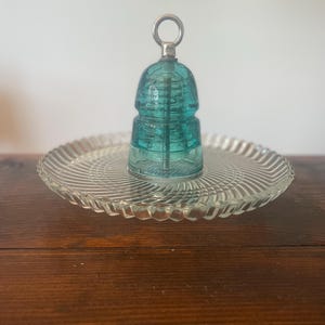 Glass Insulator Bird Feeder - Etsy