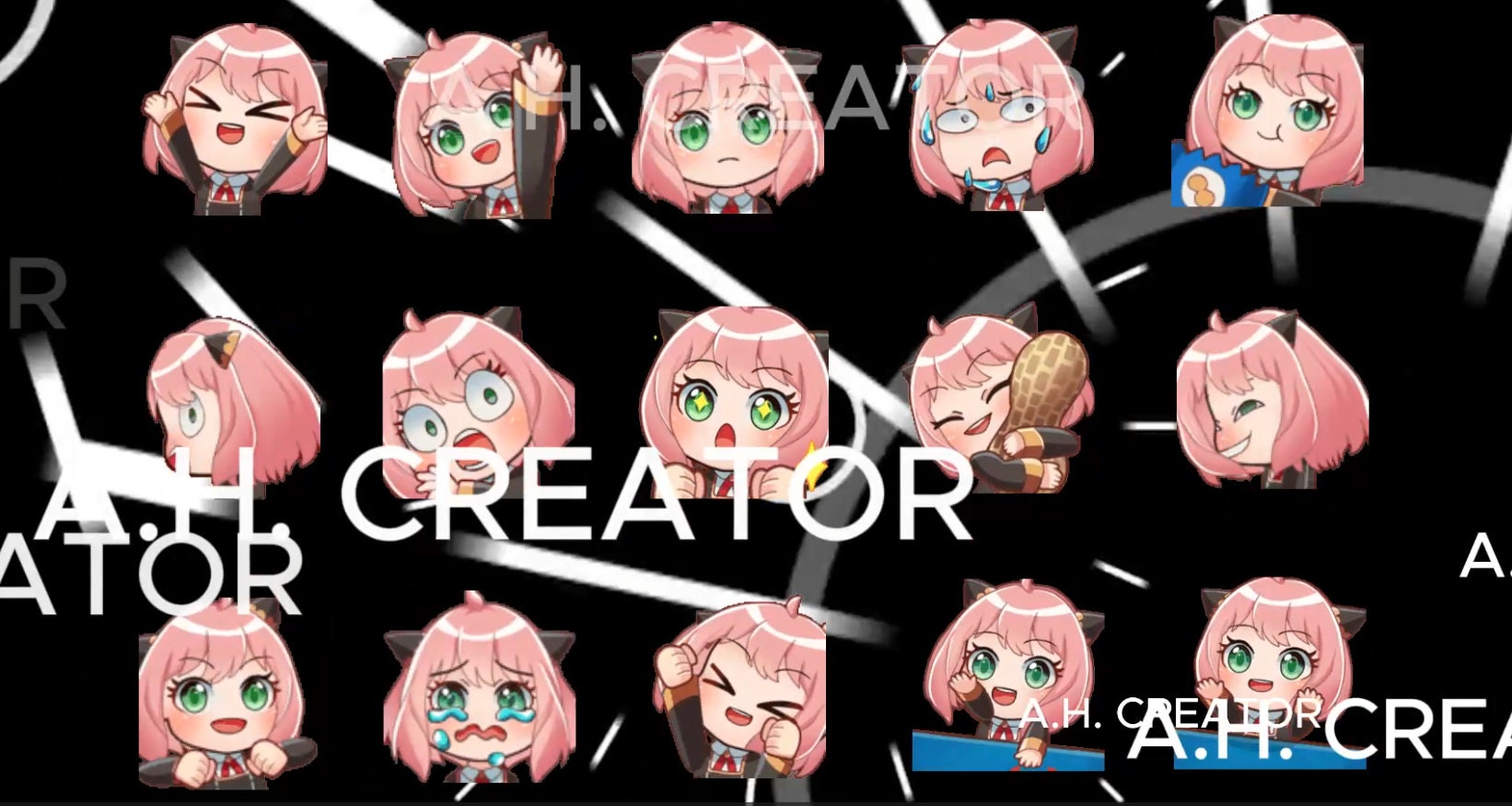 15 Anya Forger Spy X Families Emotes: Elevate Your Gaming Chats and ...