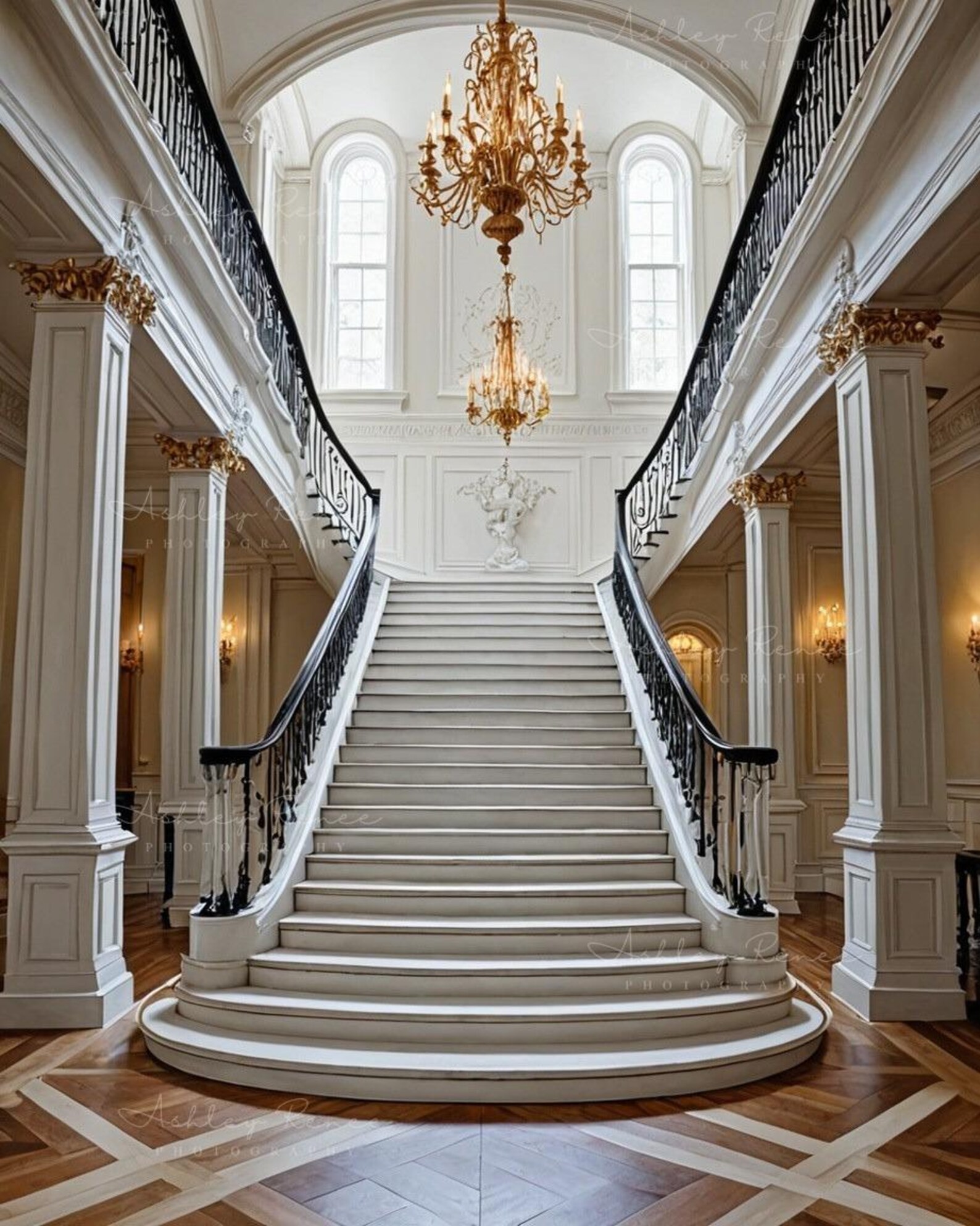 33 Grand Staircase Digital Backdrops - Etsy
