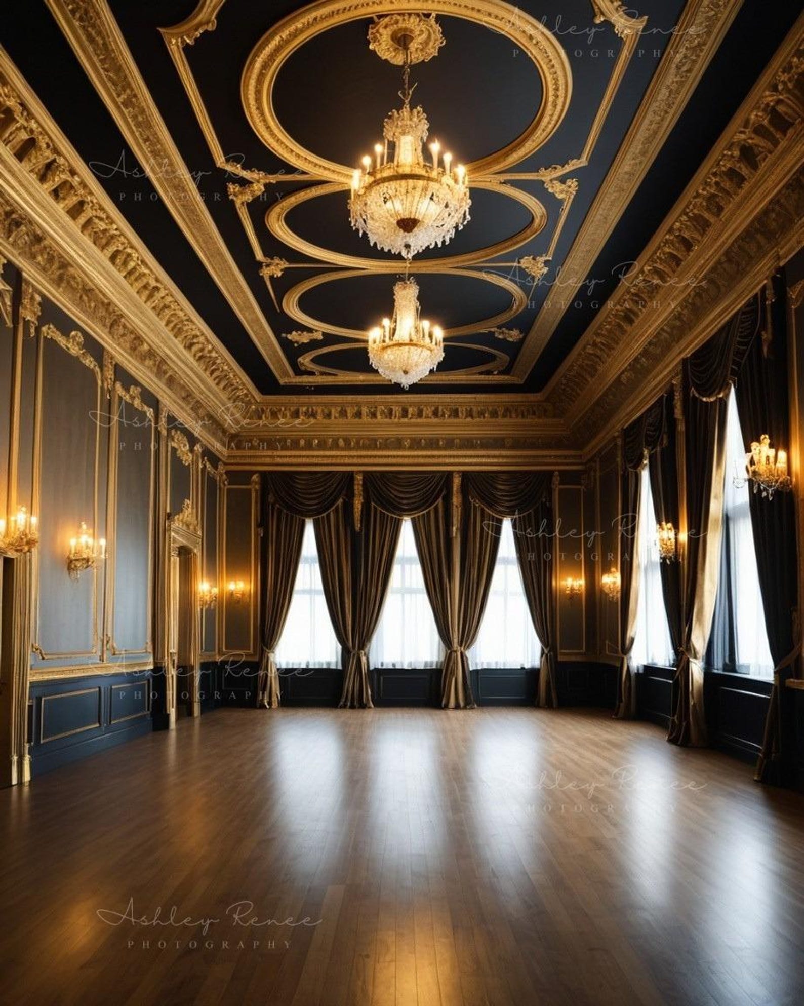 160 Elegant Ballroom Digital Backdrops - Etsy
