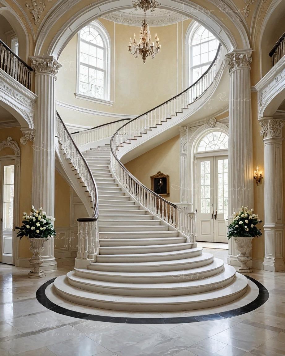 Grand Staircase Photography Backdrops (33 Digital Downloads) - Etsy