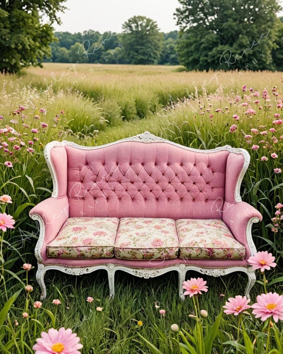 60 Antique Couch Outdoor Digital Backdrops - Etsy