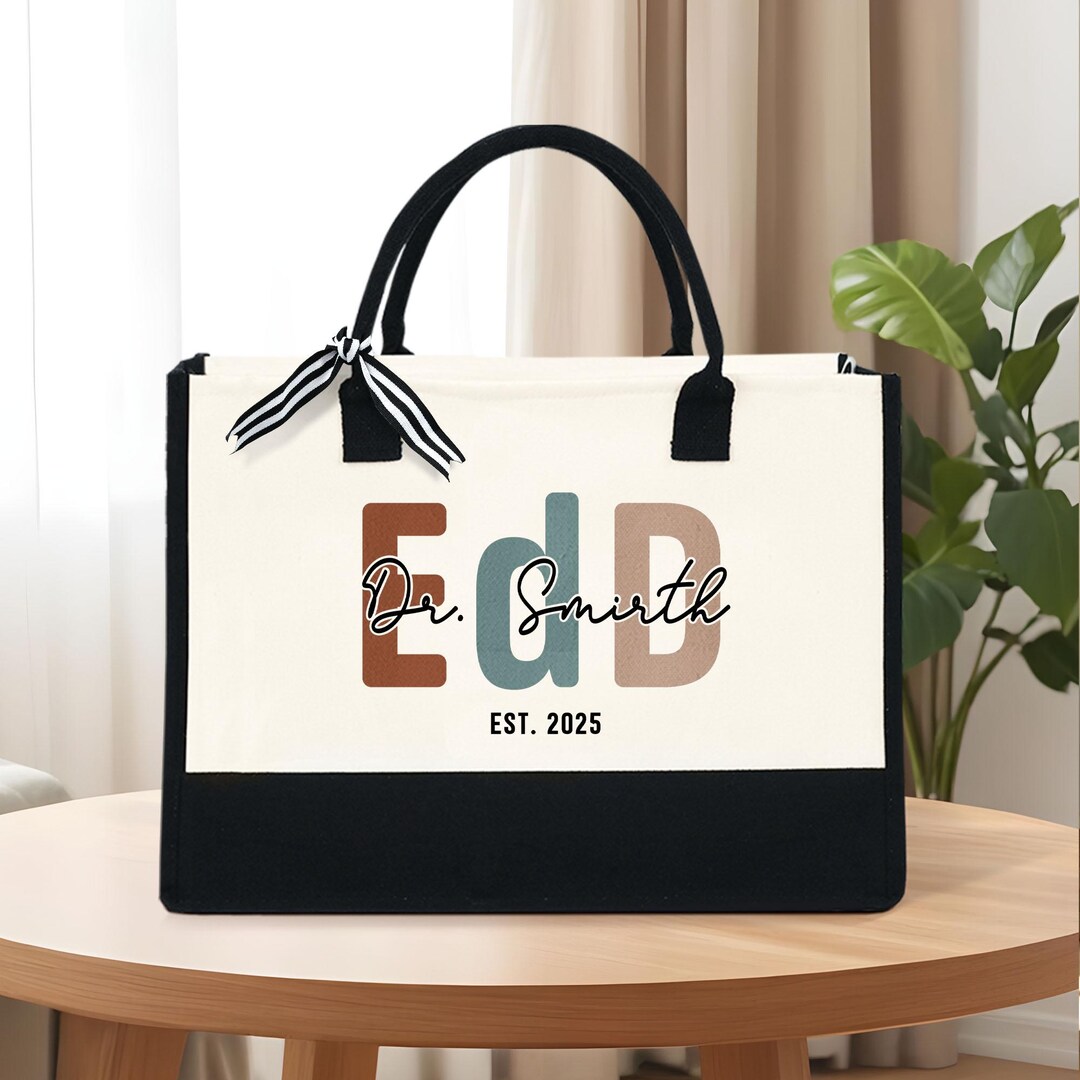 Personalized Edd Graduation Tote Bag, Edd Graduation Gift,doctorate ...
