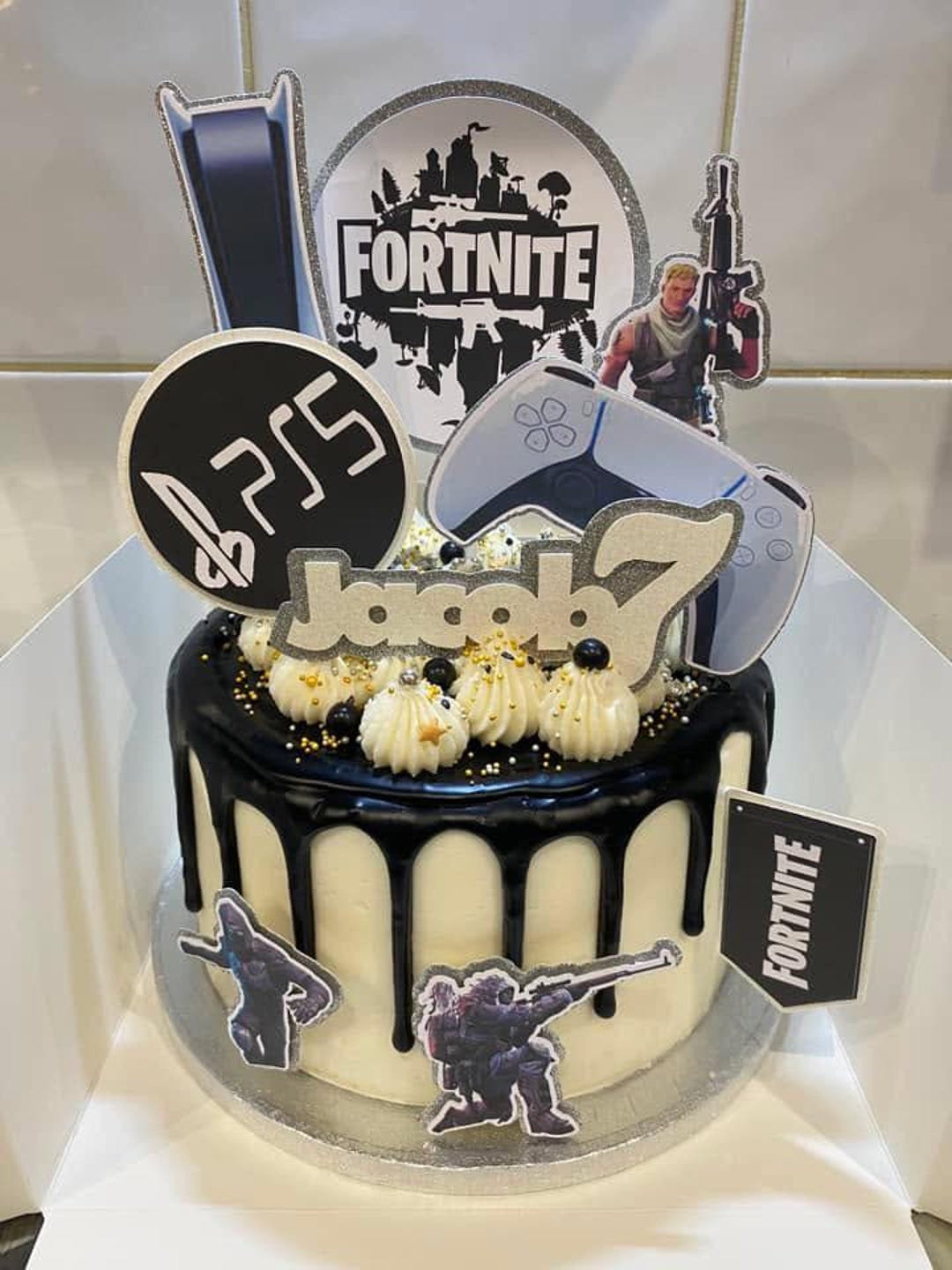 Playstation Birthday Cake Topper Set Personalised 9 Piece Set - Etsy UK