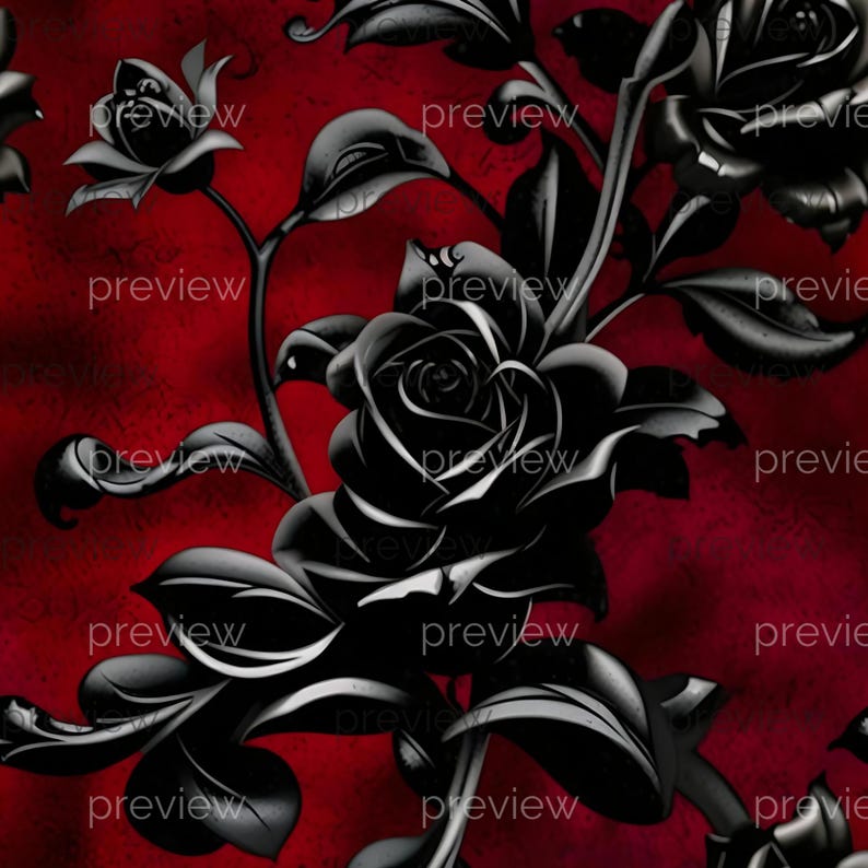 Luxury Gothic Vampire Digital Paper Pack, Instant Delivery, Seamless ...