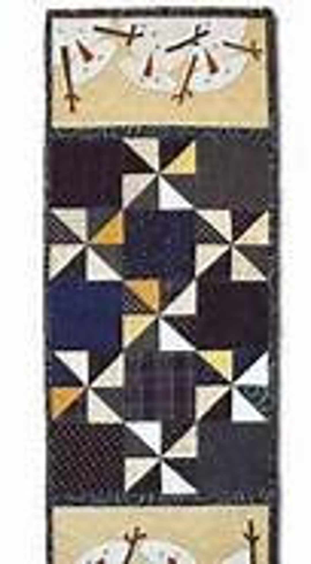 Primitive Snowman Table Runner Pattern by Heartfelt Finds - Etsy