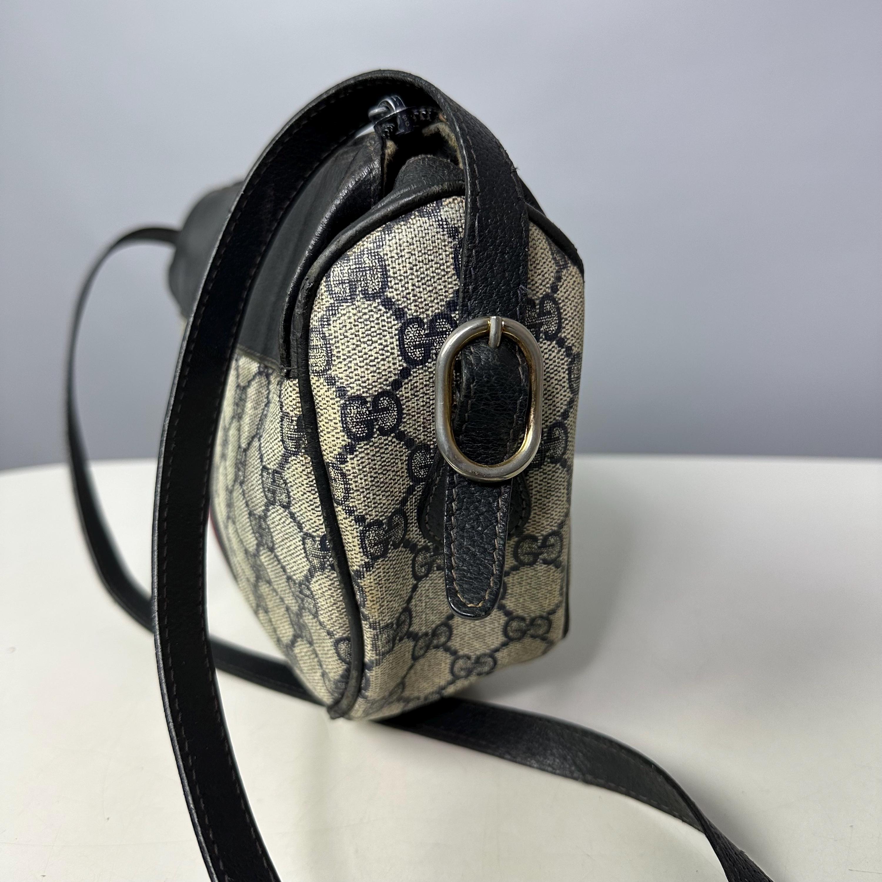 Gucci Gg Monogram Bag Vintage - Etsy