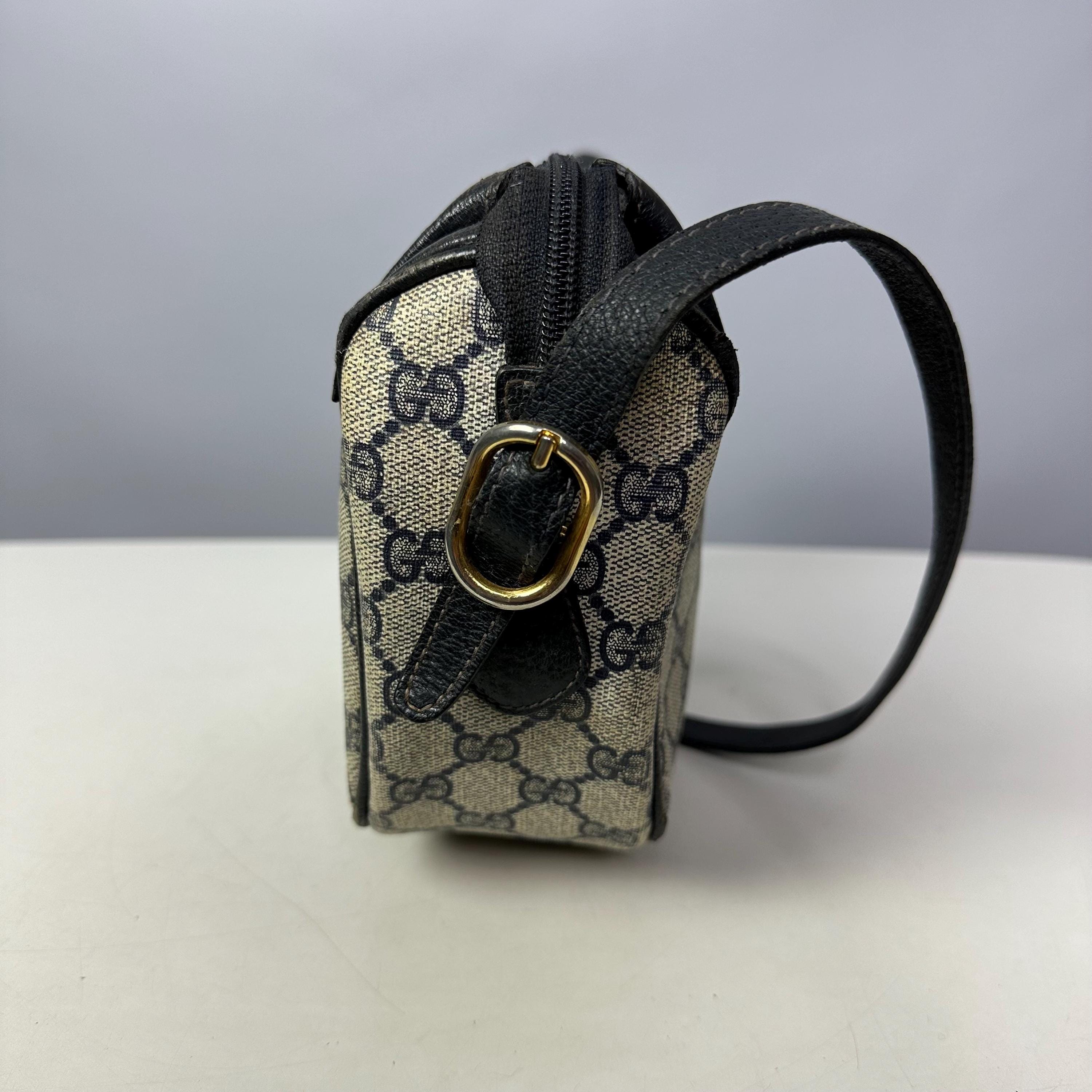 Gucci Gg Monogram Bag Vintage - Etsy