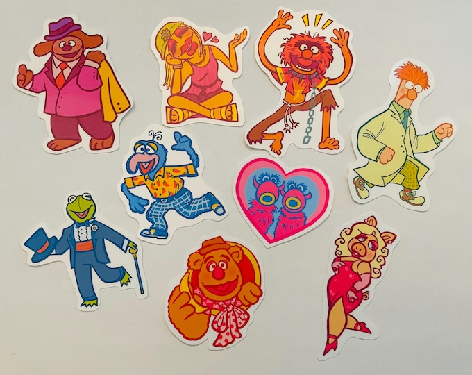 Muppet Stickers - Etsy