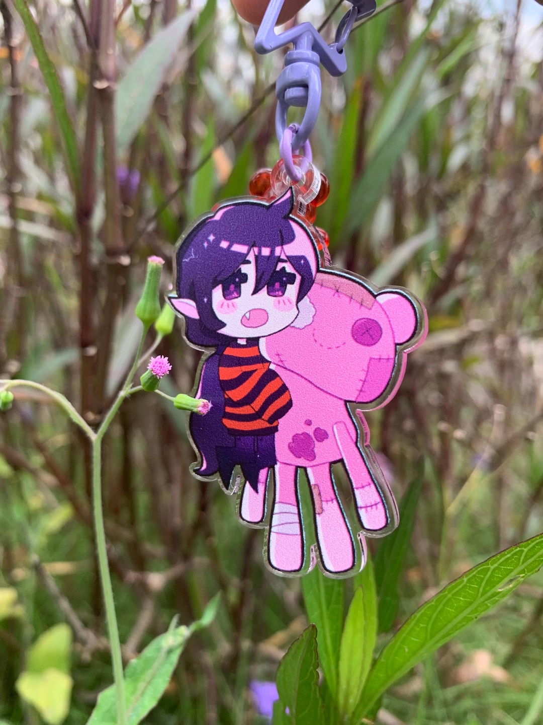 Adventure Time: Marceline the Vampire Queen and Hambo Acrylic Keychain ...