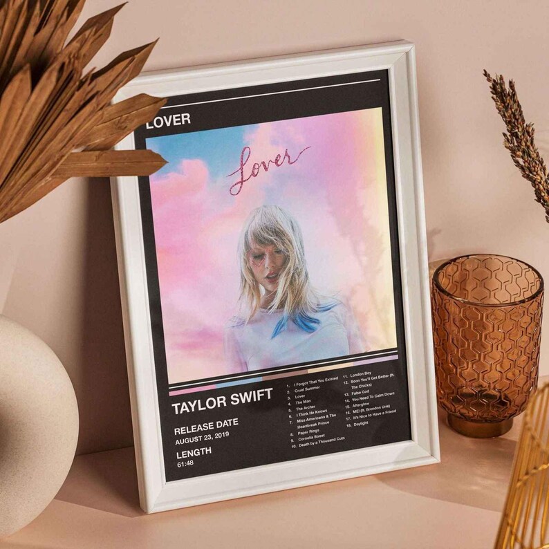 Custom Album Cover Print | Any Album | Framed Canvas Print | Album ...