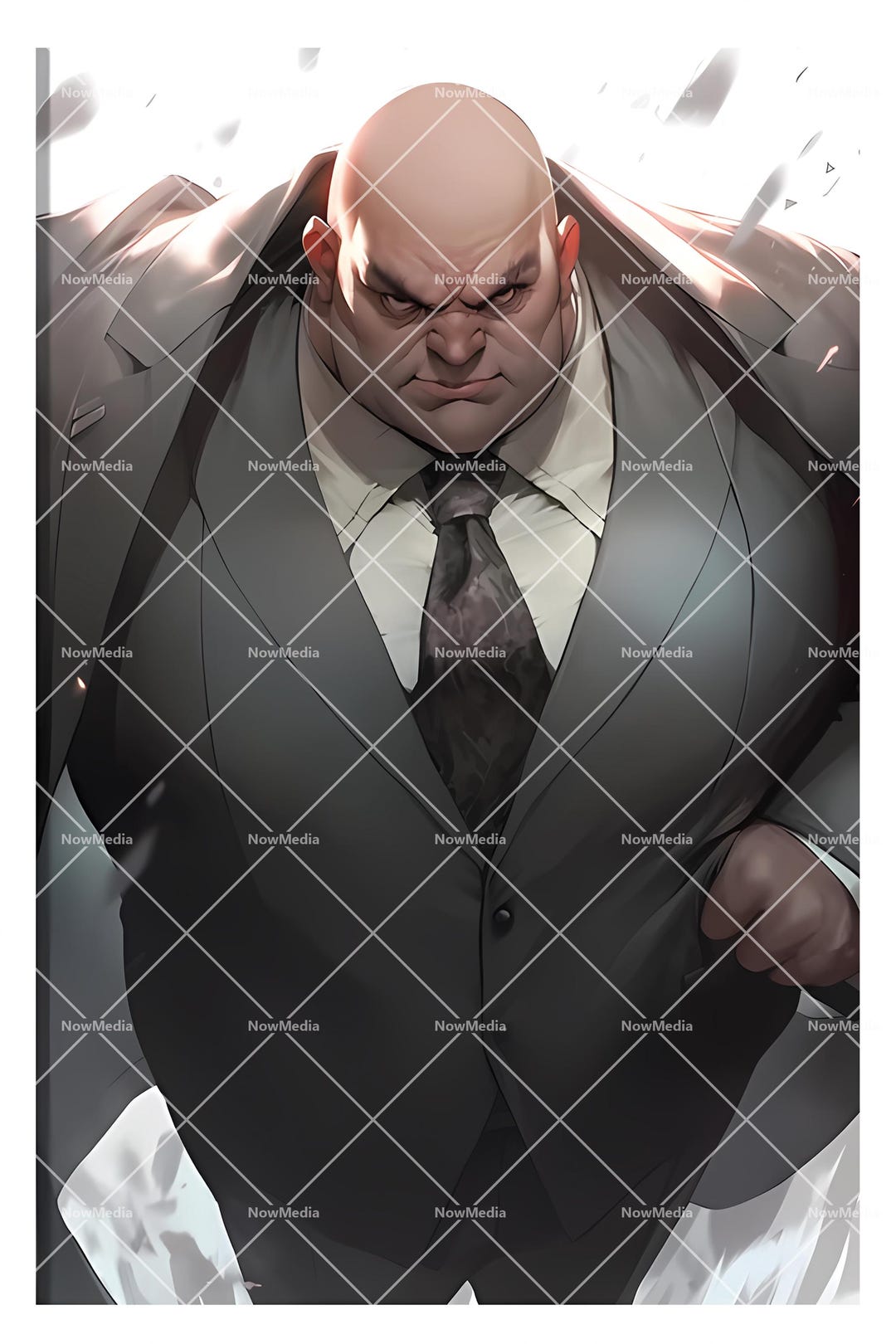 Kingpin Poster | Spidervese Kingpin Artwork | Daredevil Kingpin Print ...