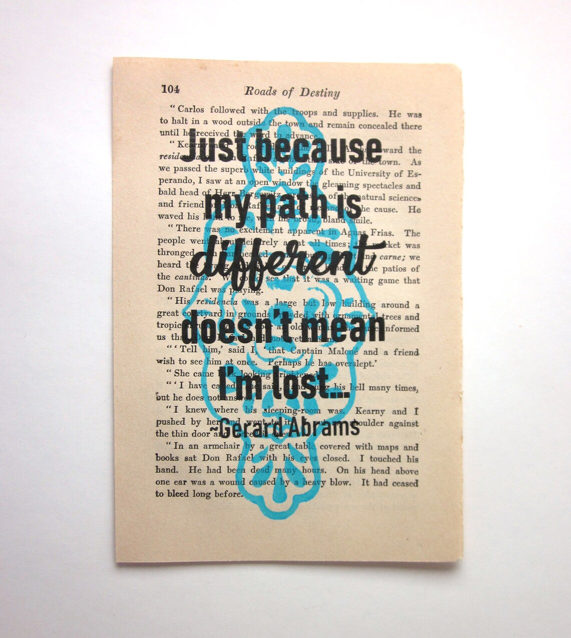 Just Because My Path is Different Doesn't Mean I'm - Etsy