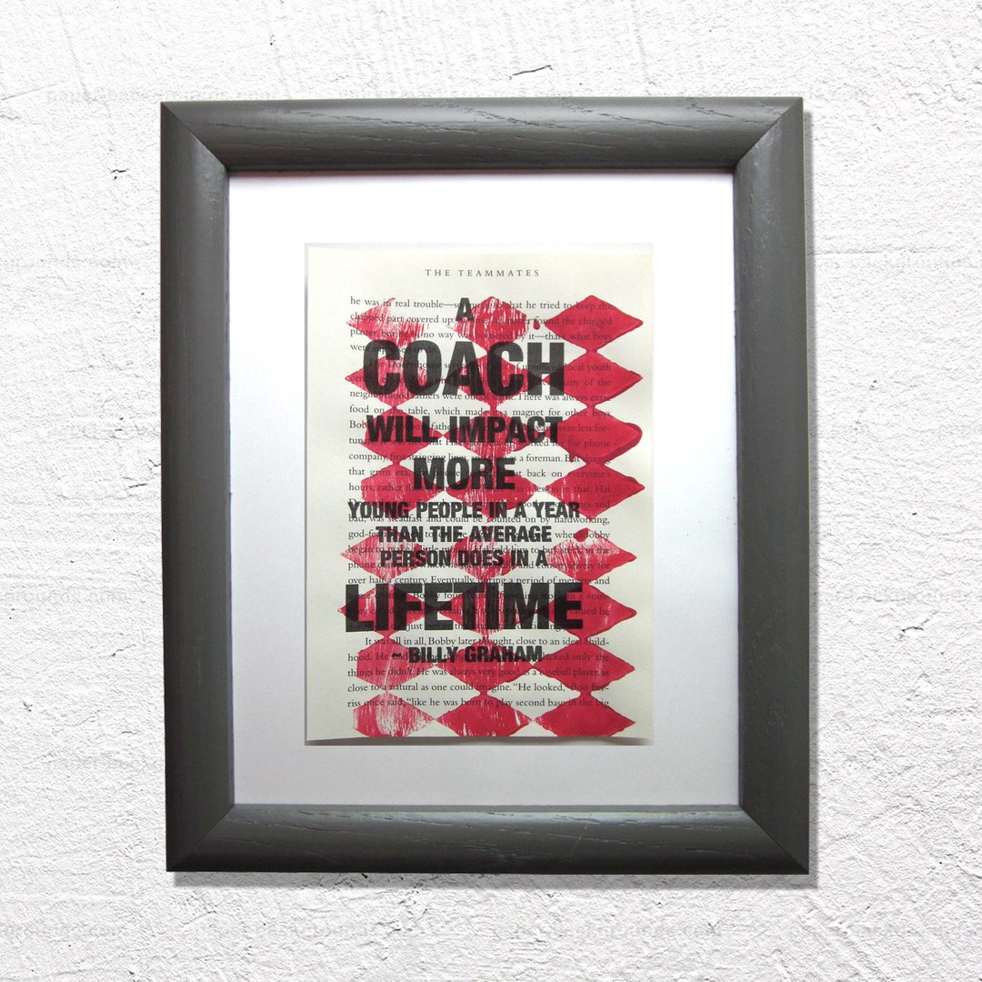 A Coach Will Impact, Coach Print, Coach Gift, Coach Impact, Coach ...