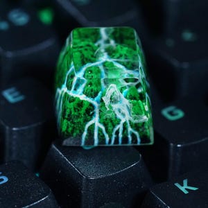 Mystery Forest Keycap Set, Artisan Landscape Keycap, Custom Resin ...