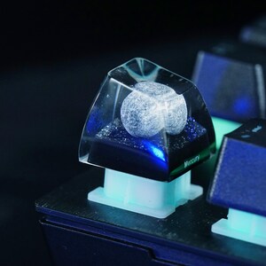Mercury Planet Artisan Keycap Set, Handmade Solar System-themed Keycaps ...