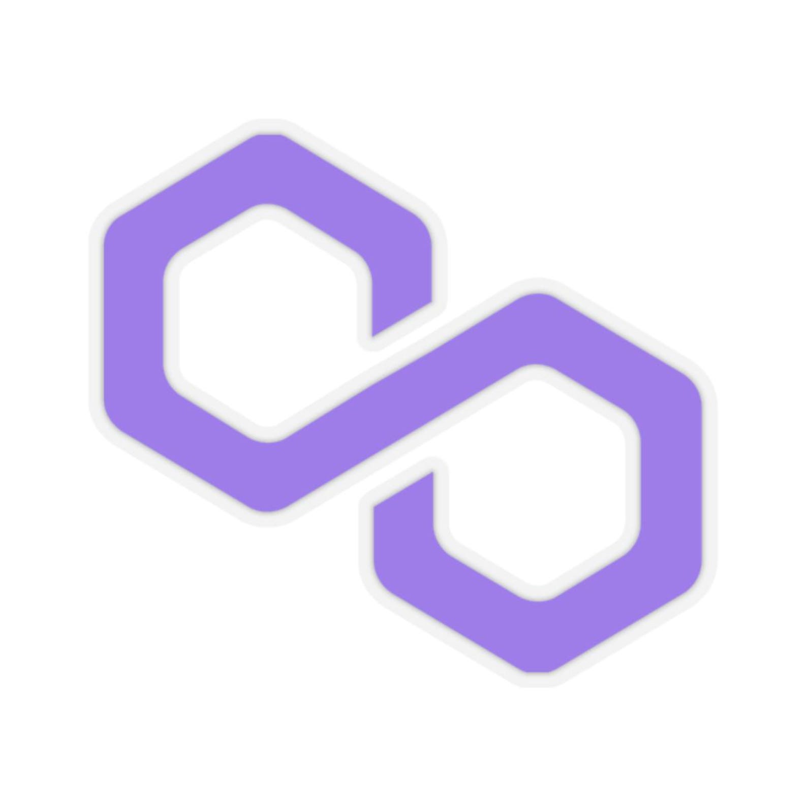 Polygon MATIC Logo Vinyl Sticker - Etsy