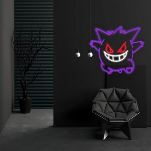Anime Character Neon Sign for Wall Decor | Cartoon Neon Sign | Custom ...