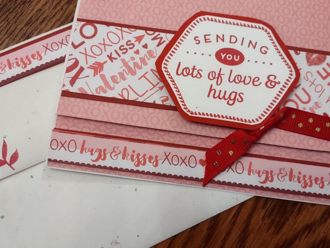 Lots of Love Handmade Valentine Card. - Etsy