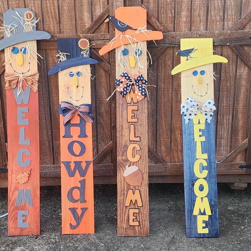 Scarecrow Sign - Etsy