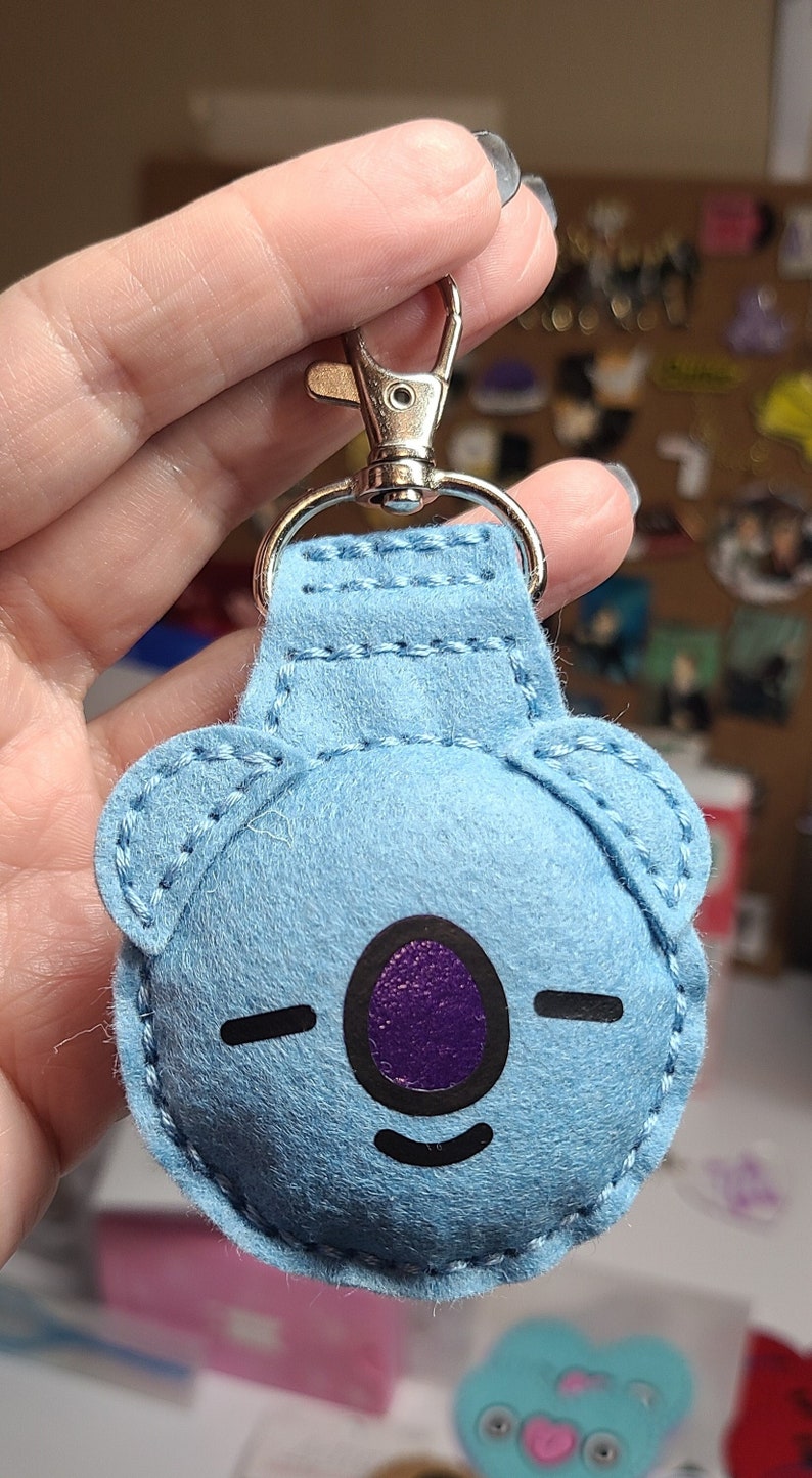 BT21 Koya Keychain/zipper Pull - Etsy