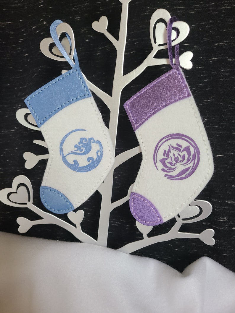 The Untamed Stocking/ornament/gift Card Holder (gusu Lan/yungmeng Jiang ...