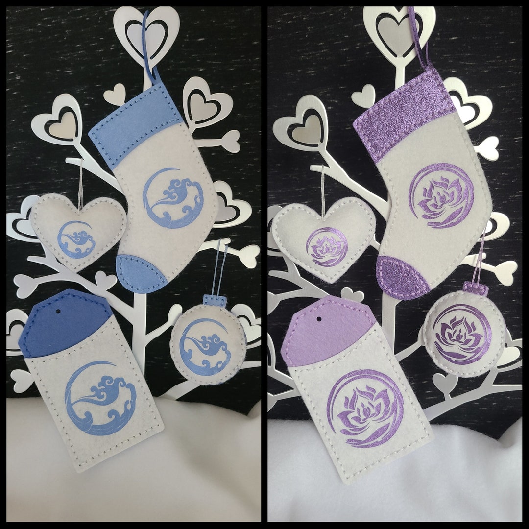 The Untamed Stocking/ornament/gift Card Holder (gusu Lan/yungmeng Jiang ...
