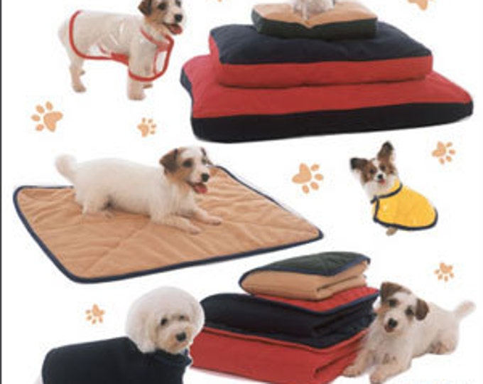 PET DOG Sewing Pattern Dogs Coats Beds & Blanket OOP - Etsy