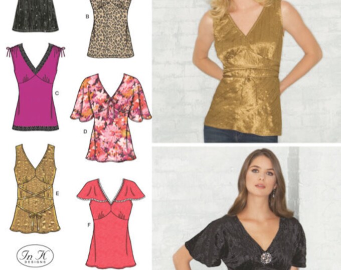 Misses TOP Sewing Pattern 6 EASY to Sew Tops - Etsy