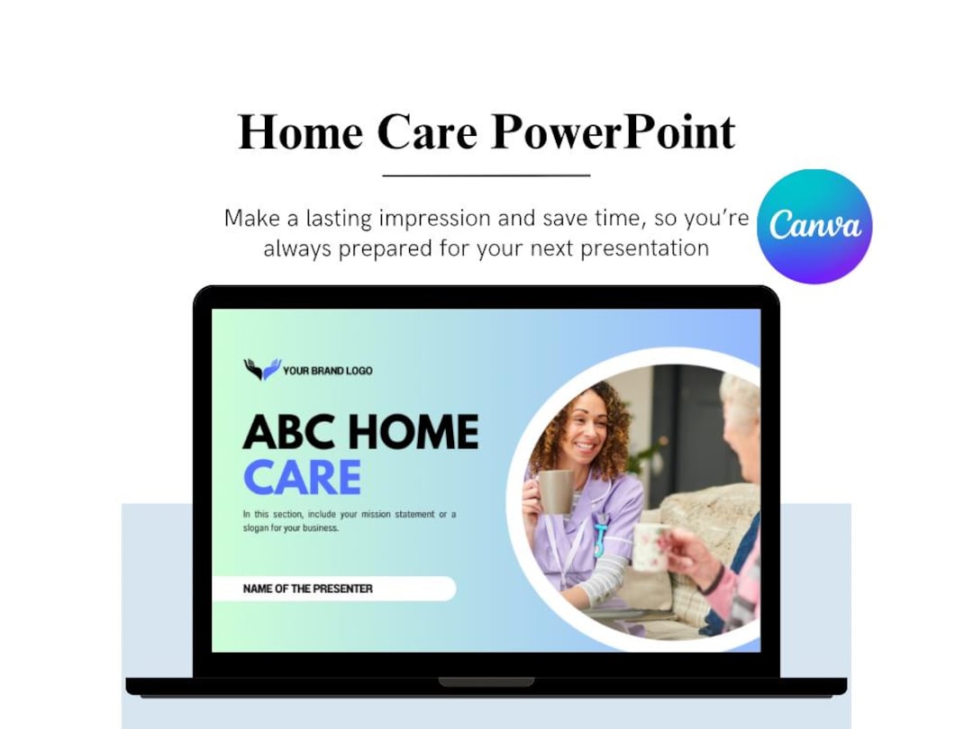Home Care Powerpoint , Non-medical Presentation, Healthcare Marketing ...