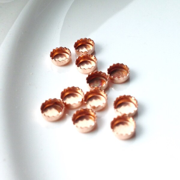 Copper Bezel Cup - Etsy