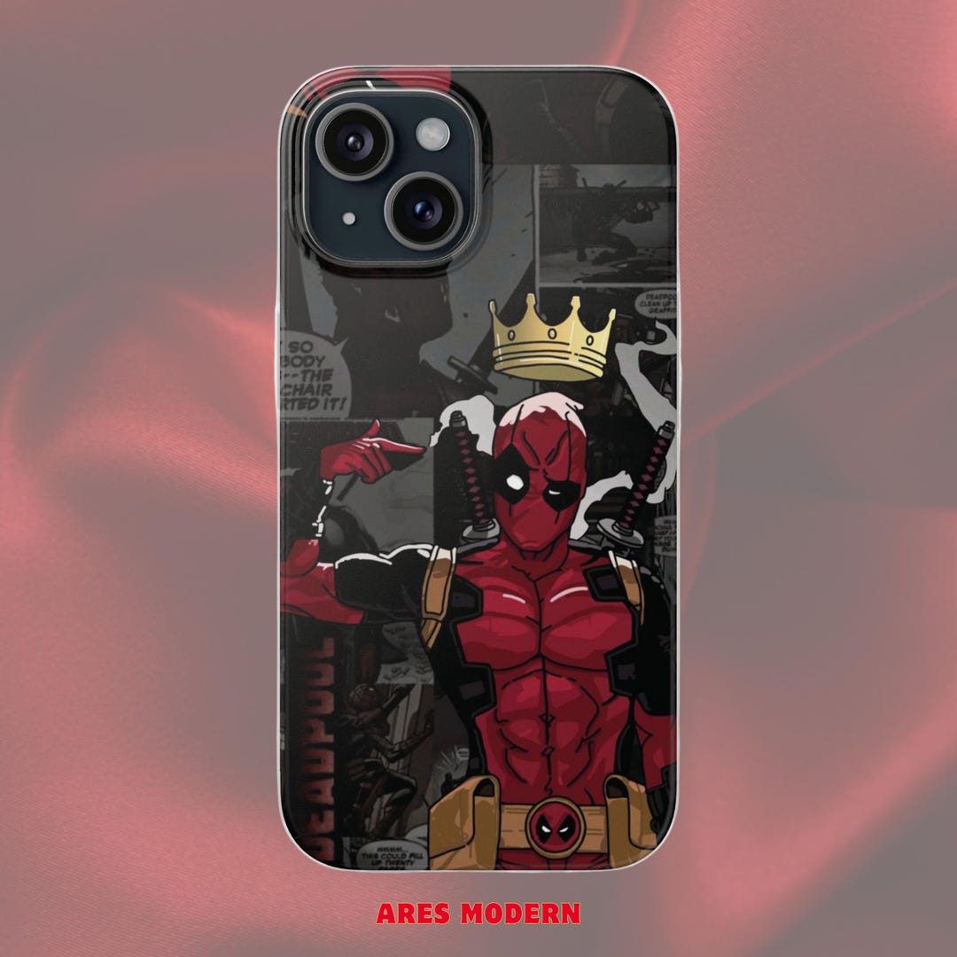 Dead Pool Wolverine Deadpool Premium Phone Cover for iPhone 15,14,13,12 ...