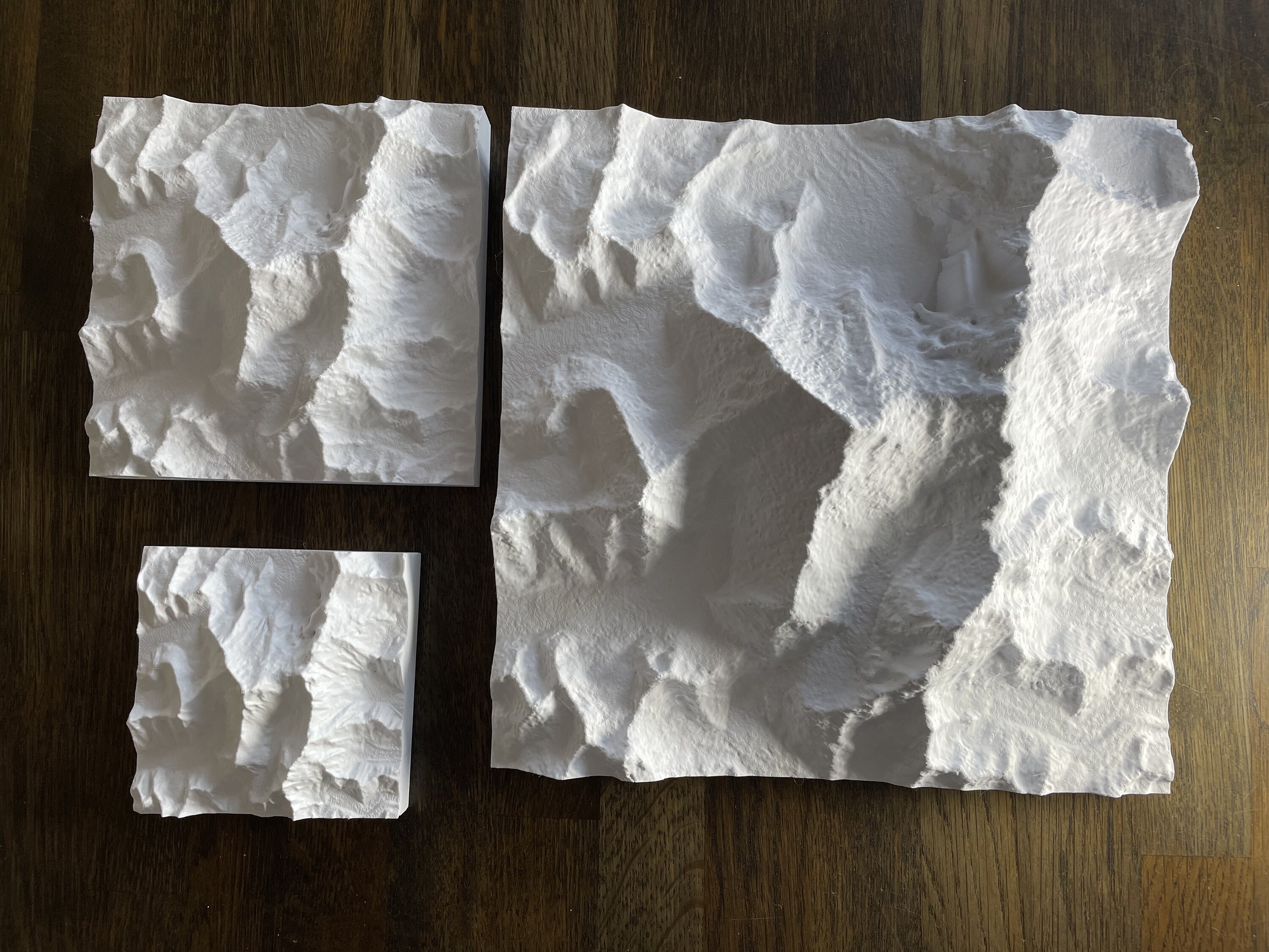 Mount Everest 3D Printed Topographic Model | Stunning Terrain Replica ...