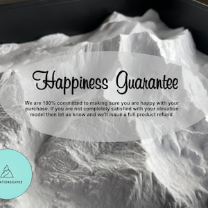Custom 3D Printed Topographic Map – Capture Your Favourite Landscape in ...