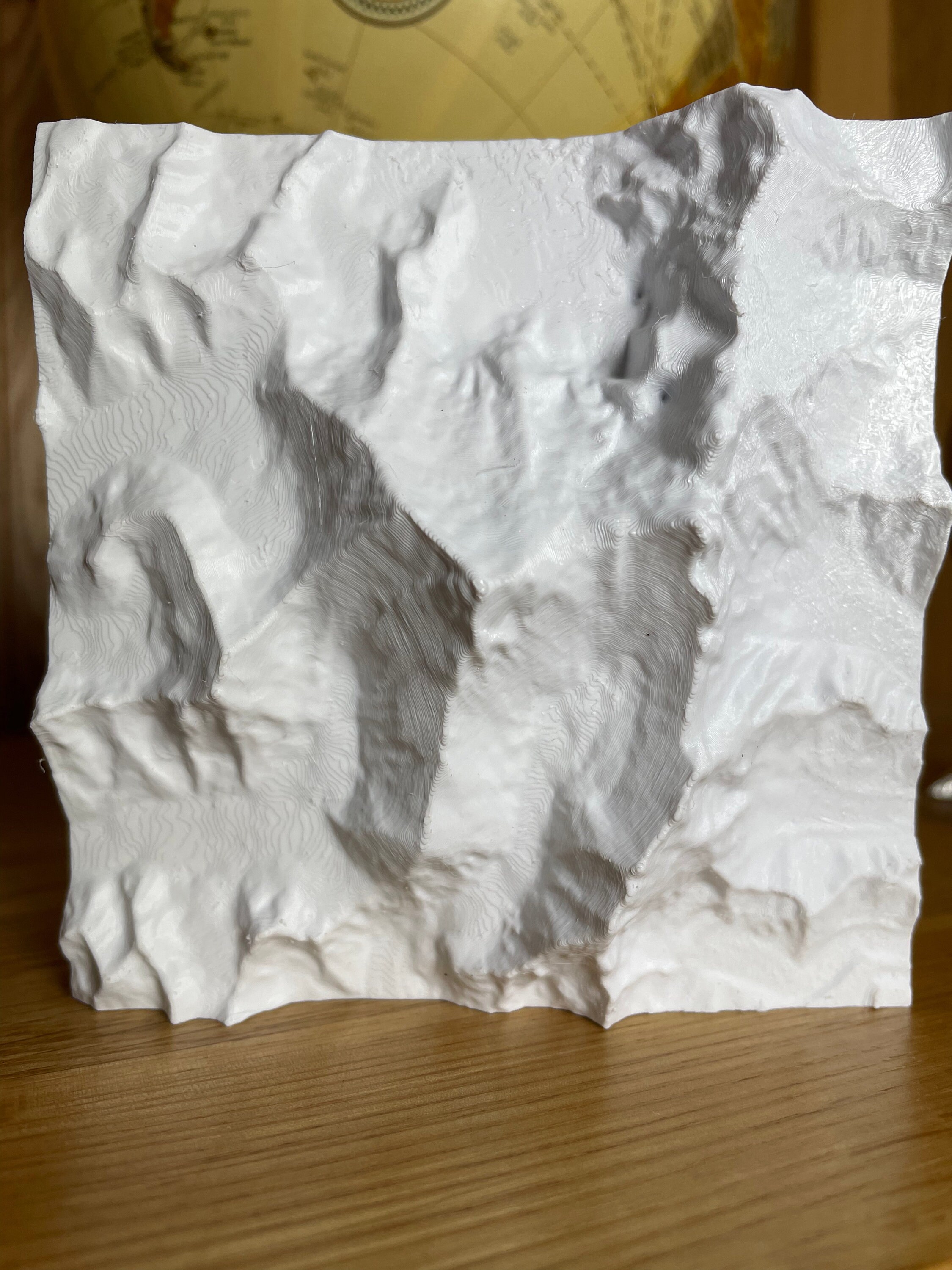 Mount Everest 3D Printed Topographic Model | Stunning Terrain Replica ...