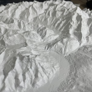 Custom 3D Printed Topographic Map – Capture A Favourite Landscape in ...