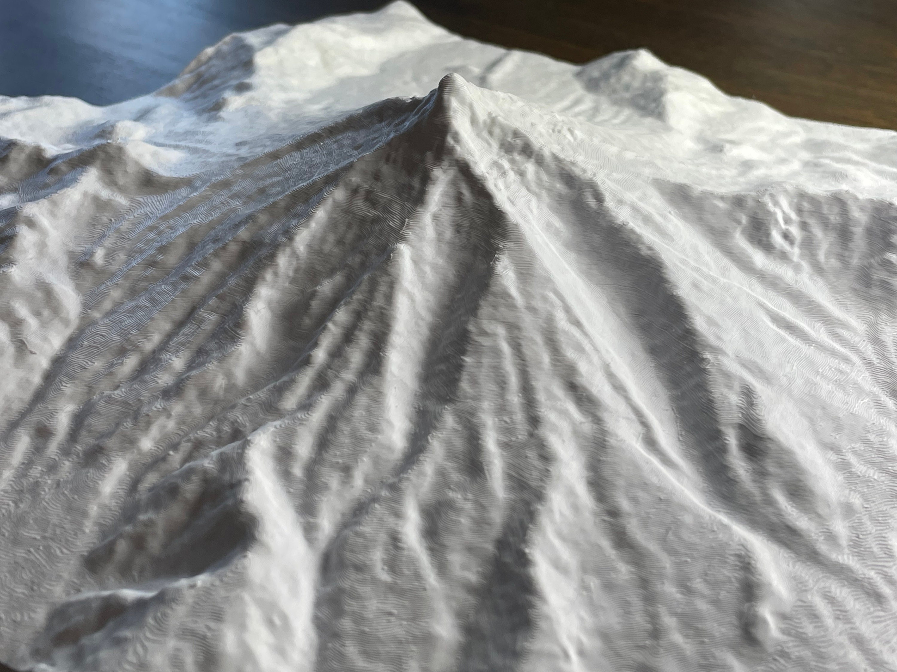 Custom 3D Printed Topographic Map – Capture Your Favourite Landscape in ...
