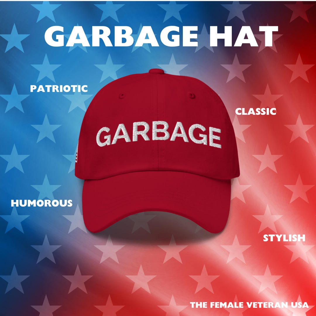 Garbage MAGA Hat - Etsy