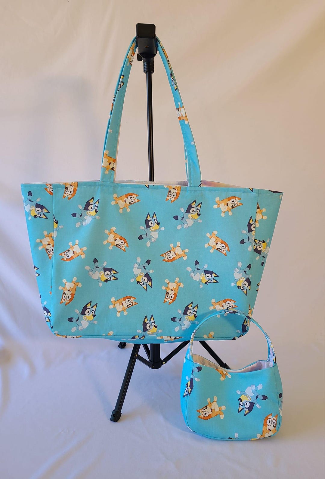 Bluey-inspired Mama Tote and Matching Toddler Purse - Etsy