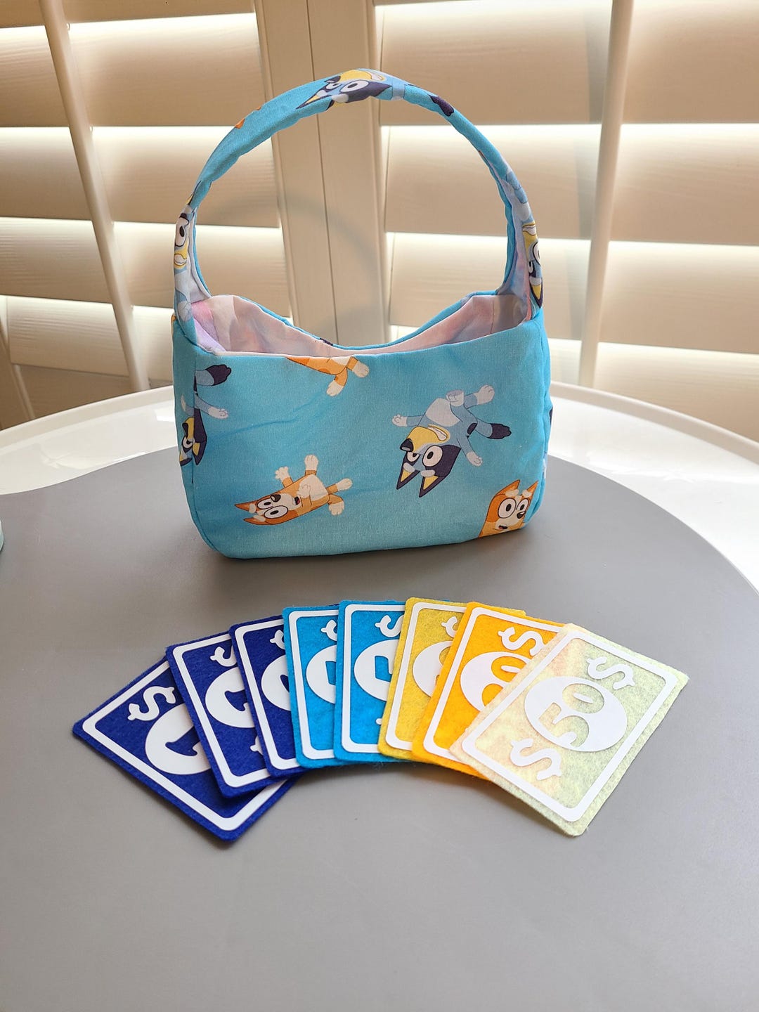 Handcrafted Bluey Inspired Toddler Purse and Play Money - Etsy